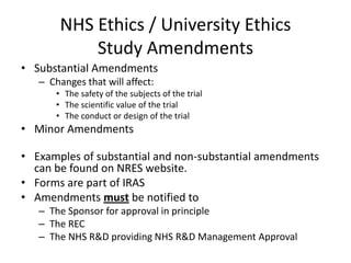 Clark Crawford: Ethics and Governance - The Life Cycle of a Clinical ...
