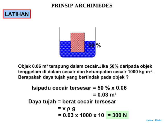 28.prinsip archimedes | PPS