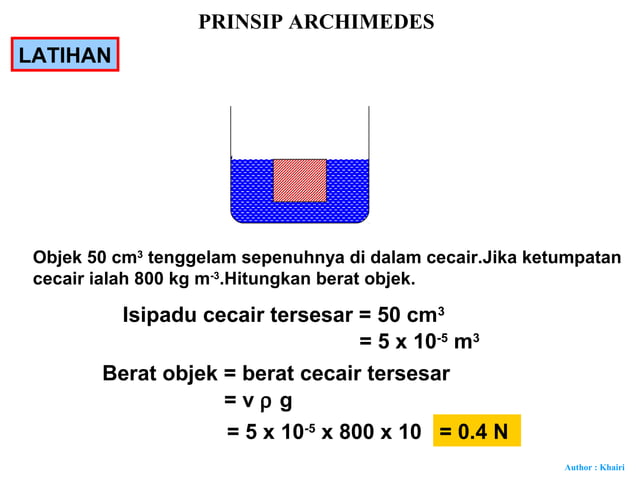 28.prinsip archimedes | PPS