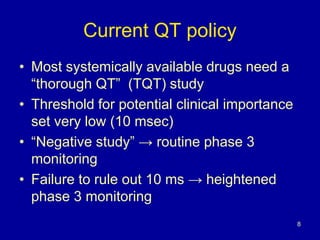 FDA 2013 Clinical Investigator Training Course: Special Cardiac Safety ...
