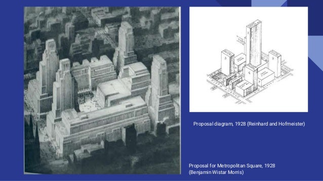 Rockefeller center, New York, 1932