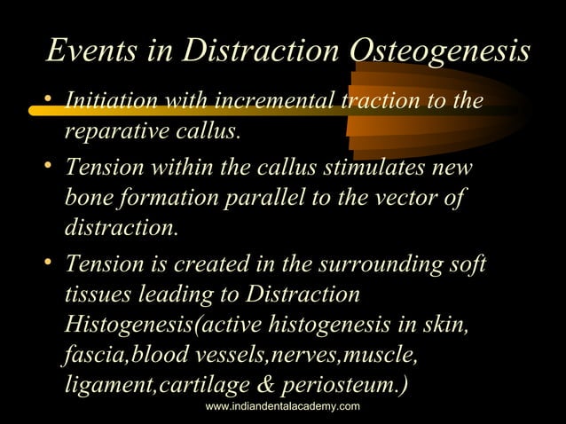 Distraction osteogenesis | PPT | Bone and Joint Conditions | Diseases ...