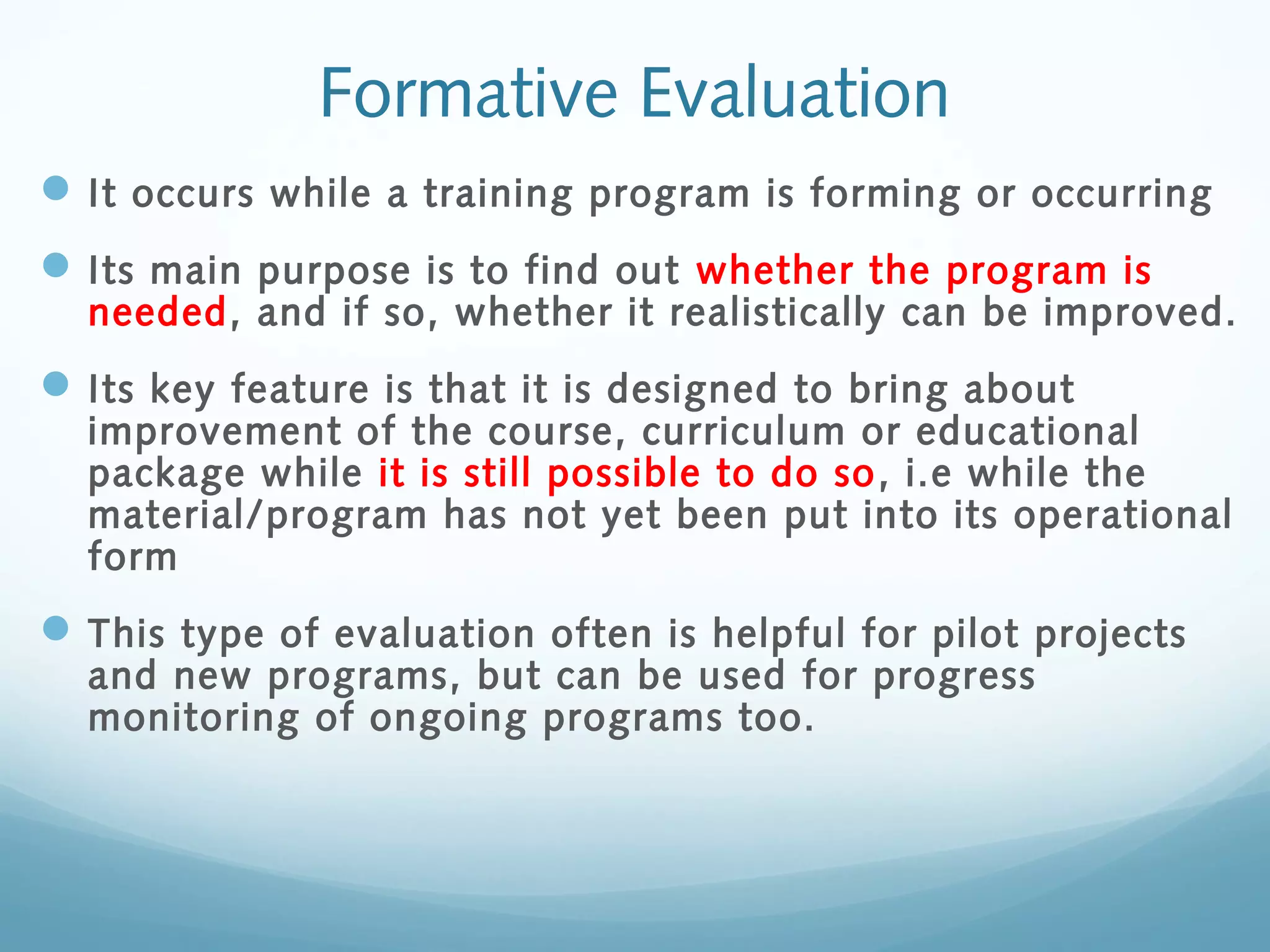 Program Evaluation 1 | PPT