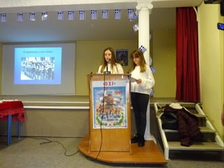 σχολικη γιορτη για την επετειο της 28ης οκτωβριου | PPT