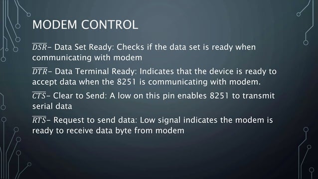 28 8251 Programmable Communication Interface Pptx