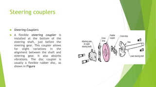 steering system | PPTX | Auto Technology | Automotive