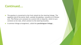 steering system | PPTX