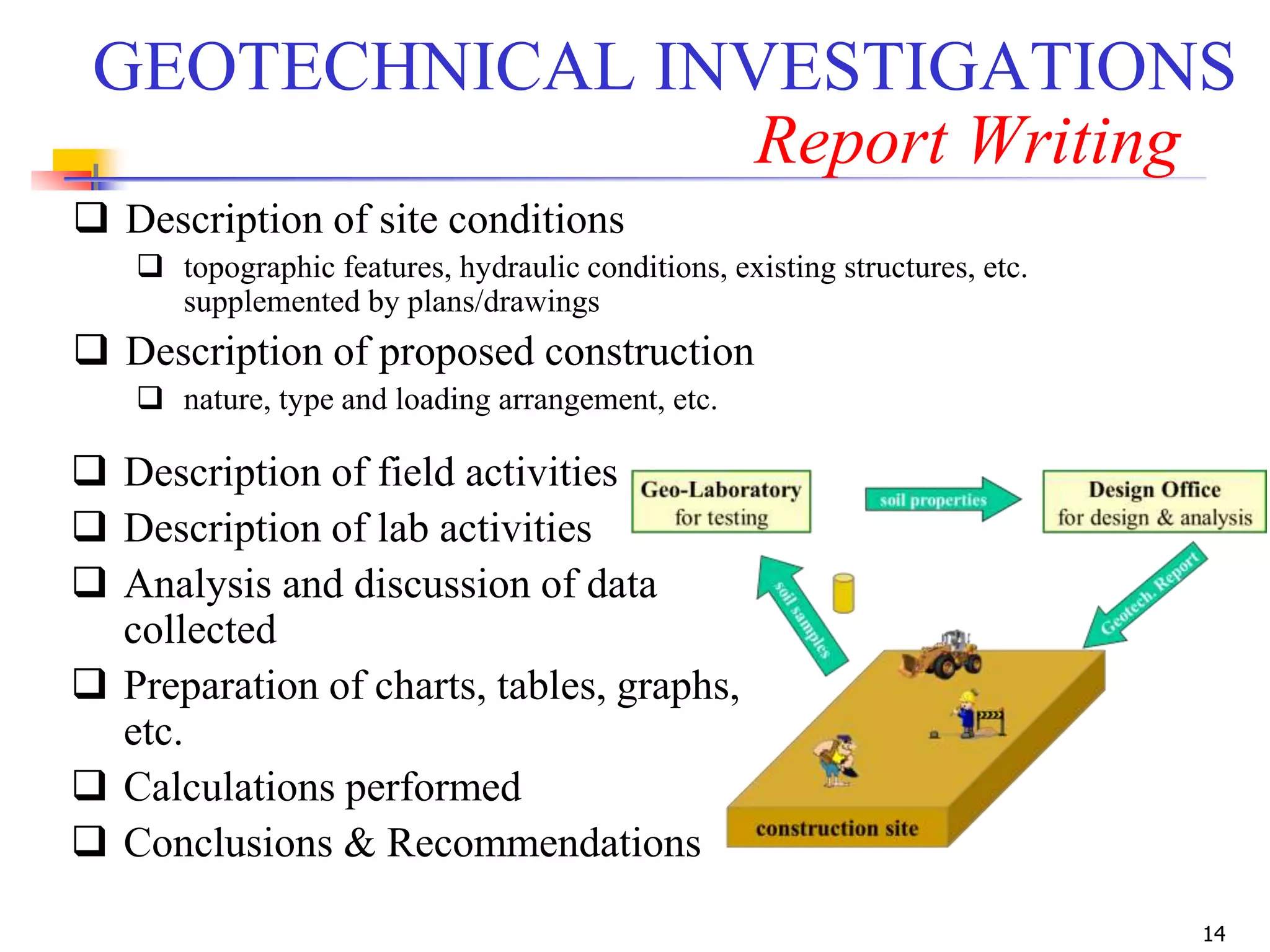 Geotechnical Engineering-I [Lec #28: Soil Exploration] | PPSX