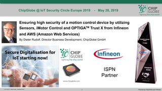 ChipGlobe - Dieter Rudolf - Secure IoT communication - for Infineon IoT Security Circle Europe ...