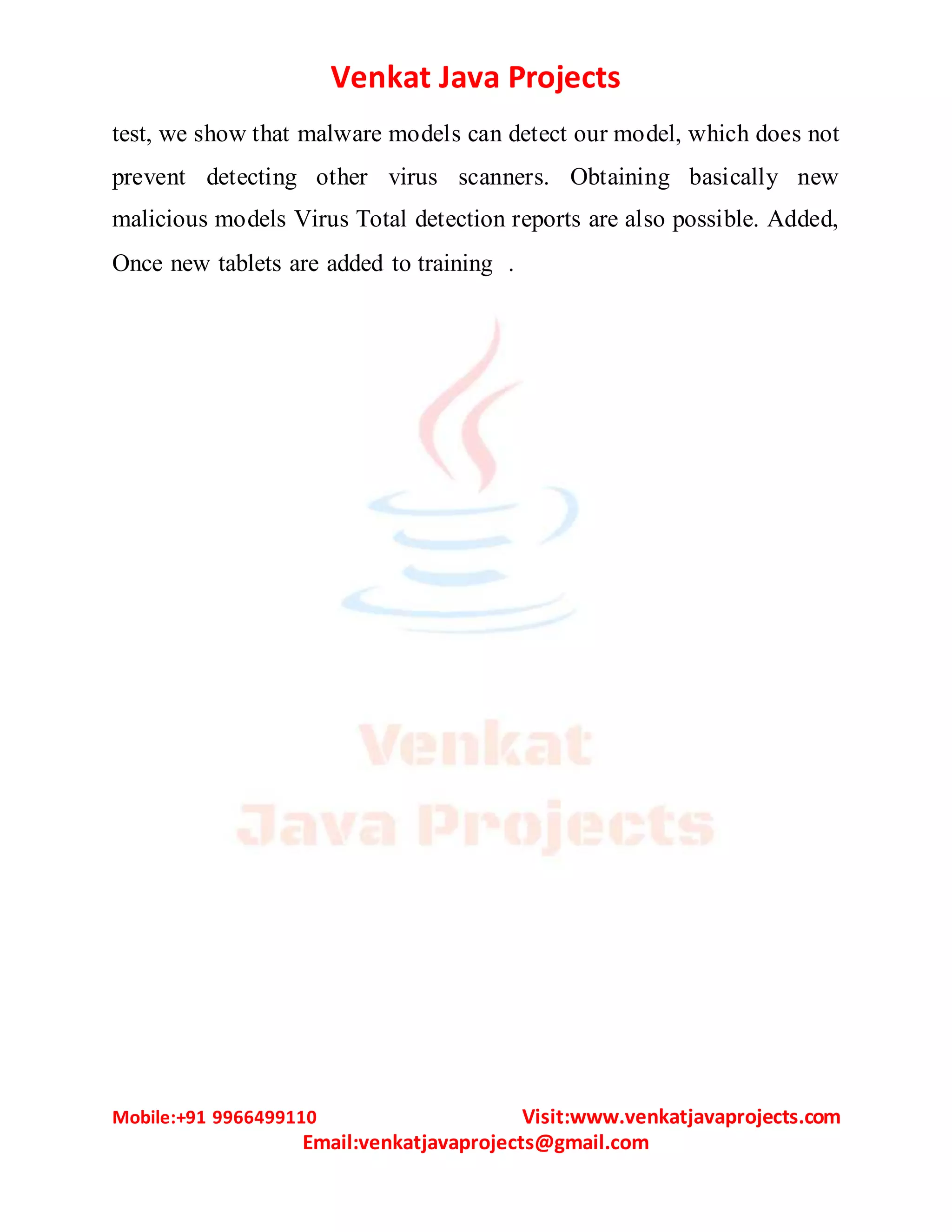 Robust Malware Detection For Iot Devices Using Deep Eigen Space Learning Docx