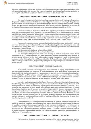 Curriculum Content and the Issue of Relevance in the 21st Century ...