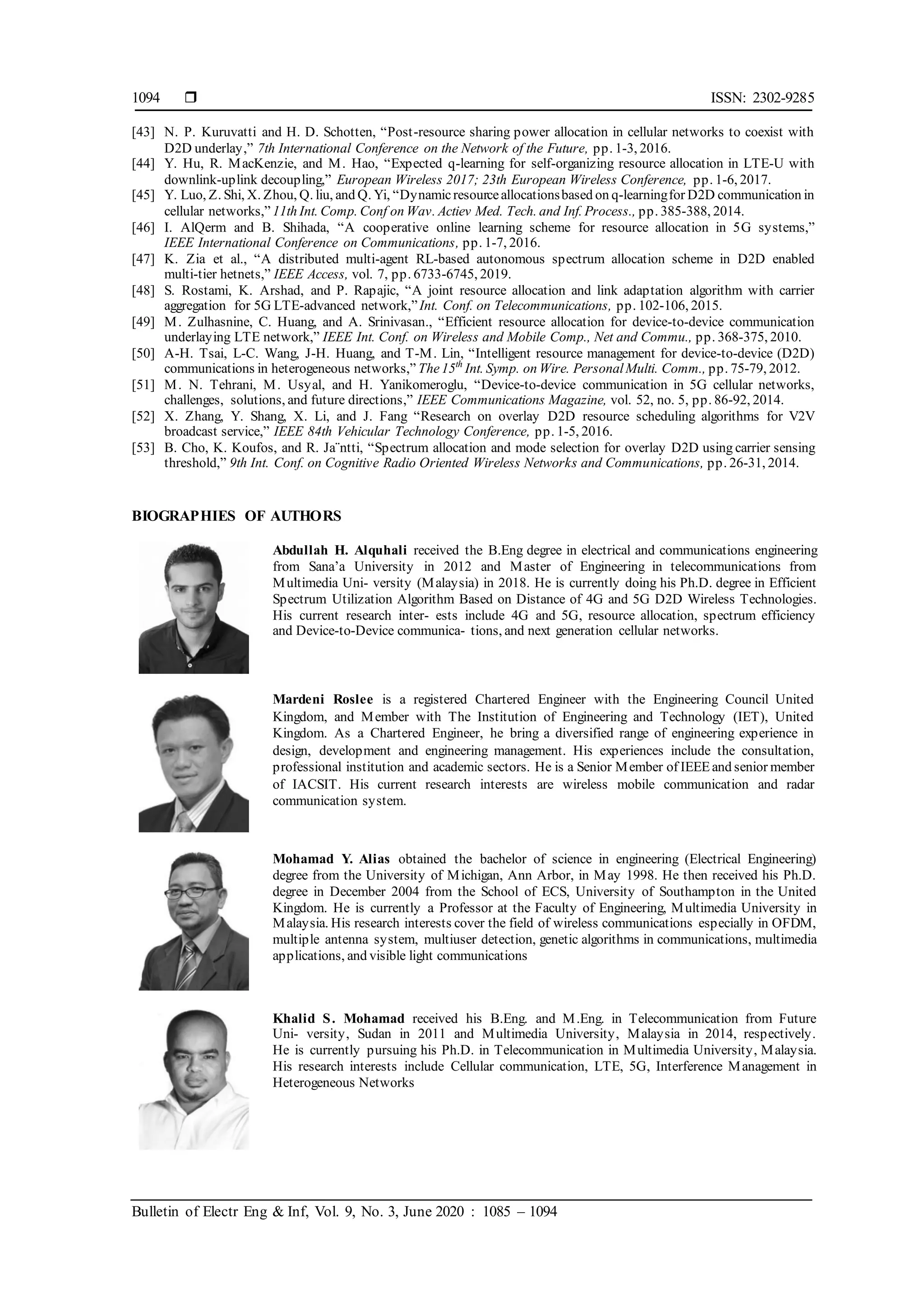 D2D communication for spectral efficiency improvement and interference reduction: A survey | PDF