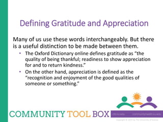 Gratitude and Appreciation for Everyone! | PPT
