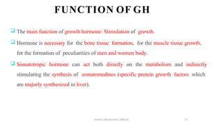 DPT - Biochemistry & Genetics - II (Hormones) Pituitary gland & their ...