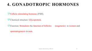 DPT - Biochemistry & Genetics - II (Hormones) Pituitary gland & their ...