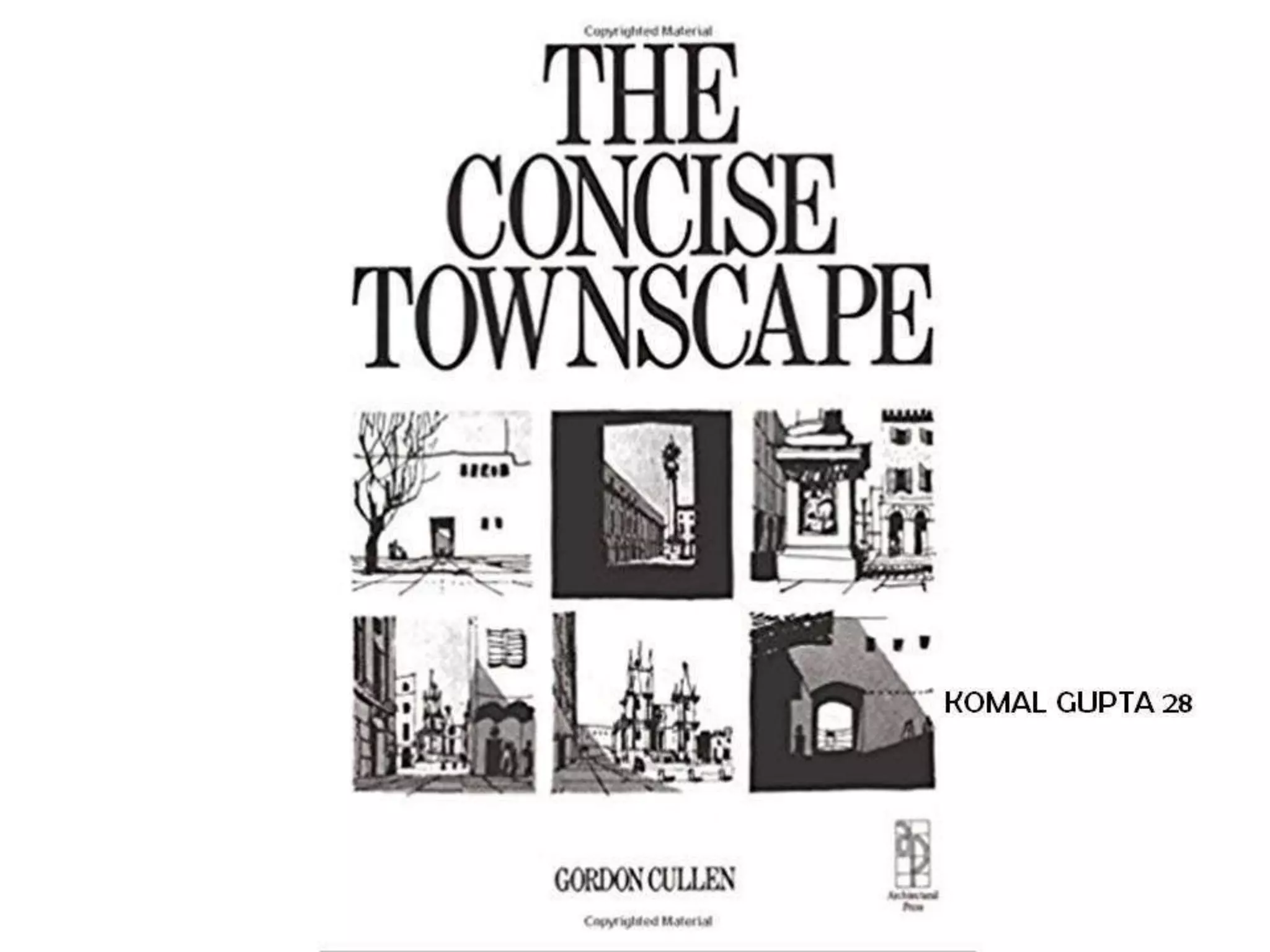 The Concise Townscape | PPTX