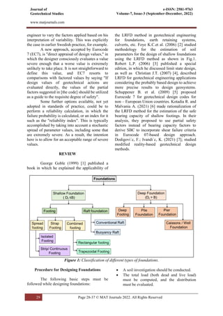 A Comprehensive Analysis of Foundation Design Approaches | PDF