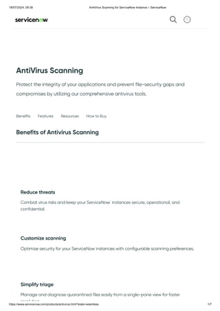 ServiceNow AntiVirus Scanning protect integrity.pdf