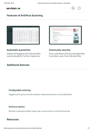 ServiceNow AntiVirus Scanning protect integrity.pdf