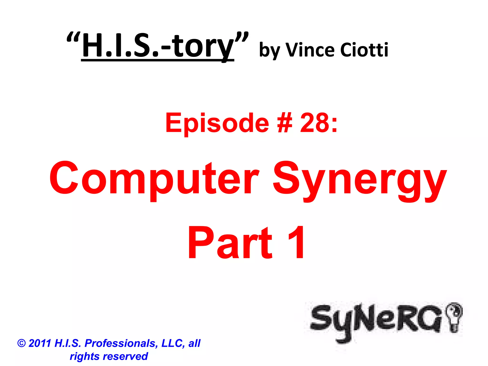 28. computer synergy_part_1 | PPT