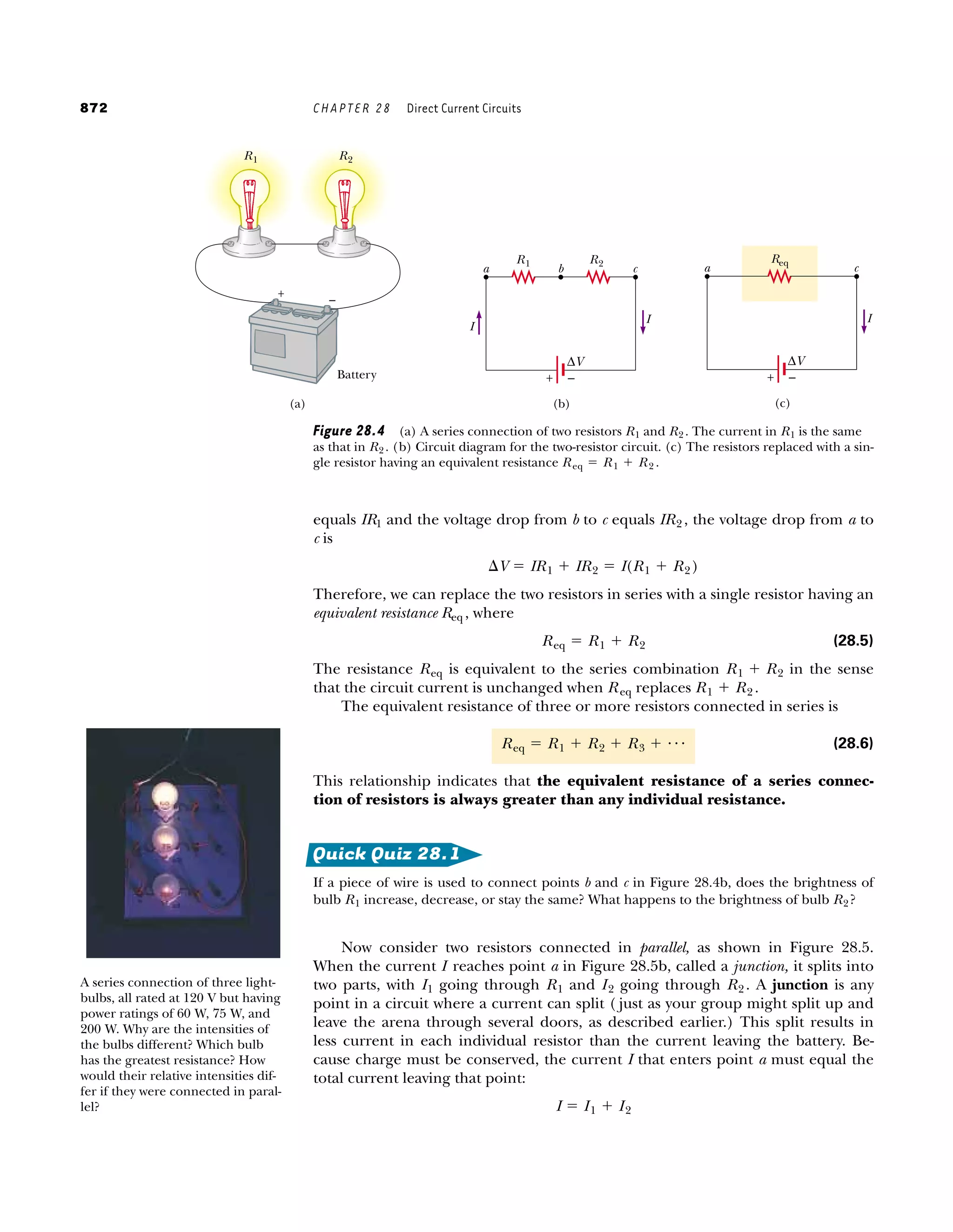 Direct current circuits | PDF