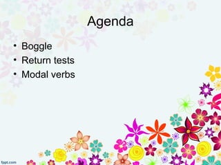 28. modals | PPT