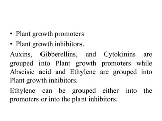 28 plant growth regulation | PPTX