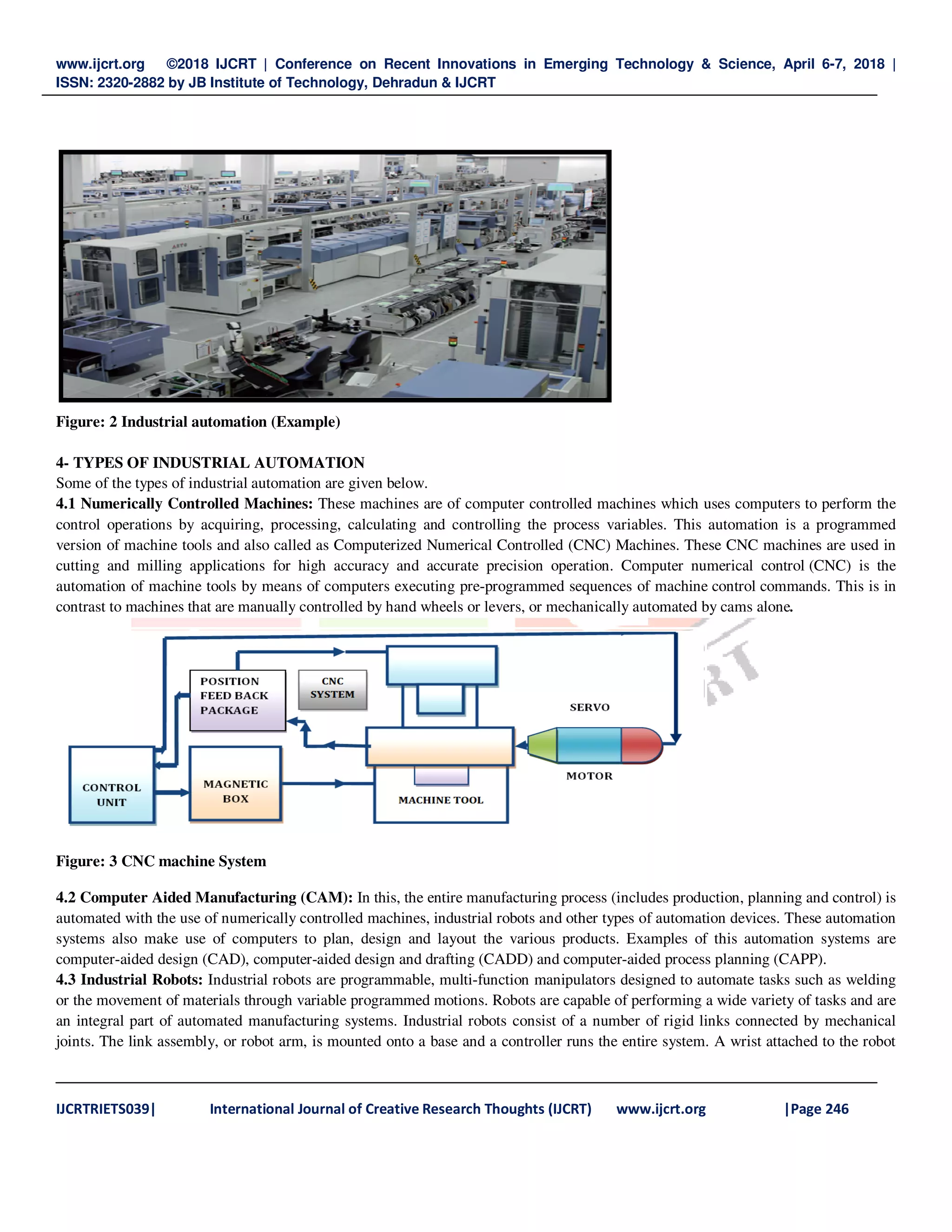 ROLE OF AUTOMATION IN MANUFACTURING INDUSTRIES | PDF
