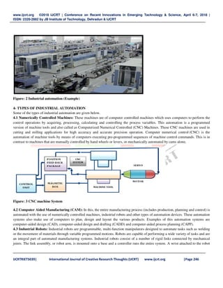 ROLE OF AUTOMATION IN MANUFACTURING INDUSTRIES | PDF