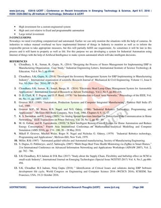 ROLE OF AUTOMATION IN MANUFACTURING INDUSTRIES | PDF