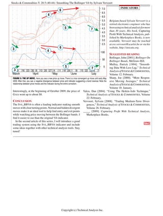 Smoothing the Bollinger %b | PDF