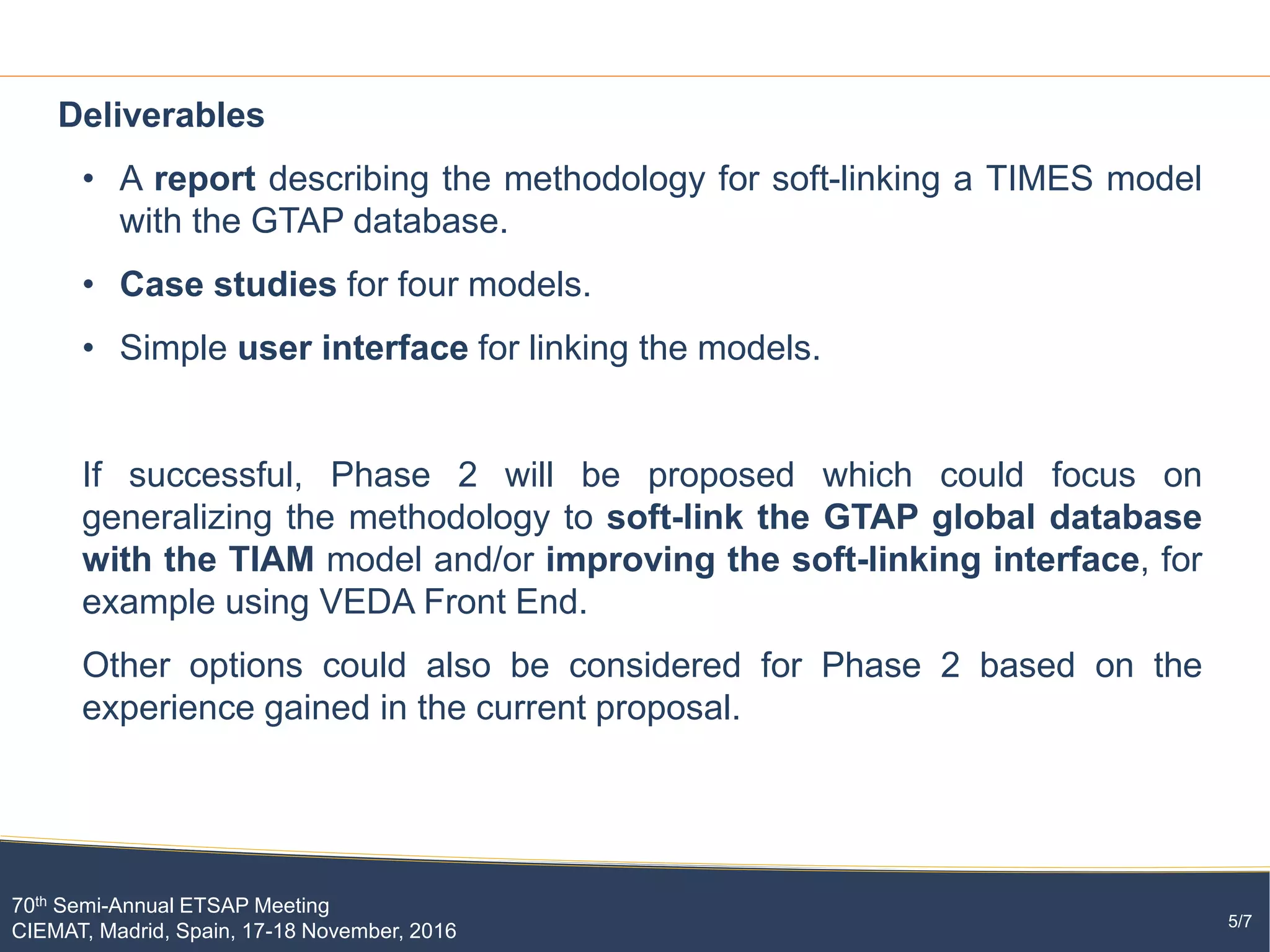 TIMES-GTAP soft-link methodology and interface | PDF