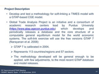 TIMES-GTAP soft-link methodology and interface | PDF