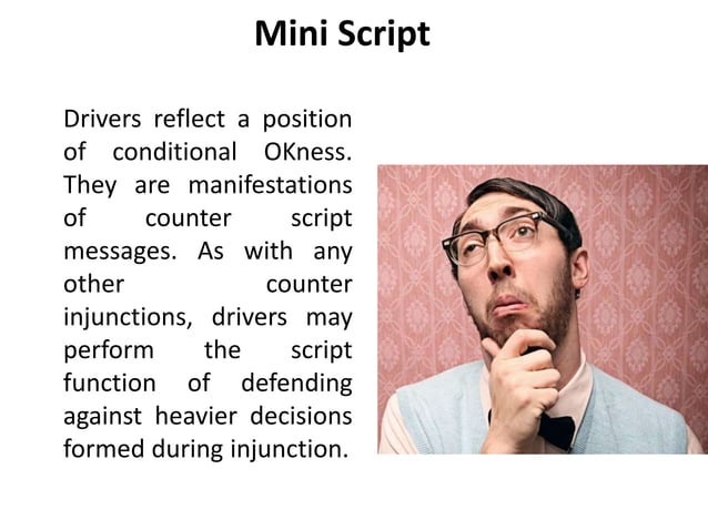 Mini script - Transactional Analysis - Manu Melwin Joy | PPTX