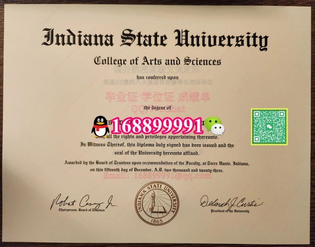 Indiana State University degree offer diploma Transcript | PPT