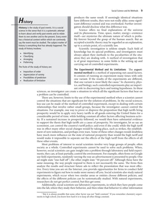Social Sciencean Introduction To The Study Of Society David C Colander ...
