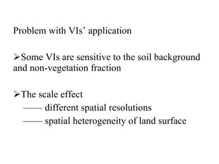 2802 REMOTE SENSING INDICATORS FOR CROP GROWTH MONITORING AT DIFFERENT ...