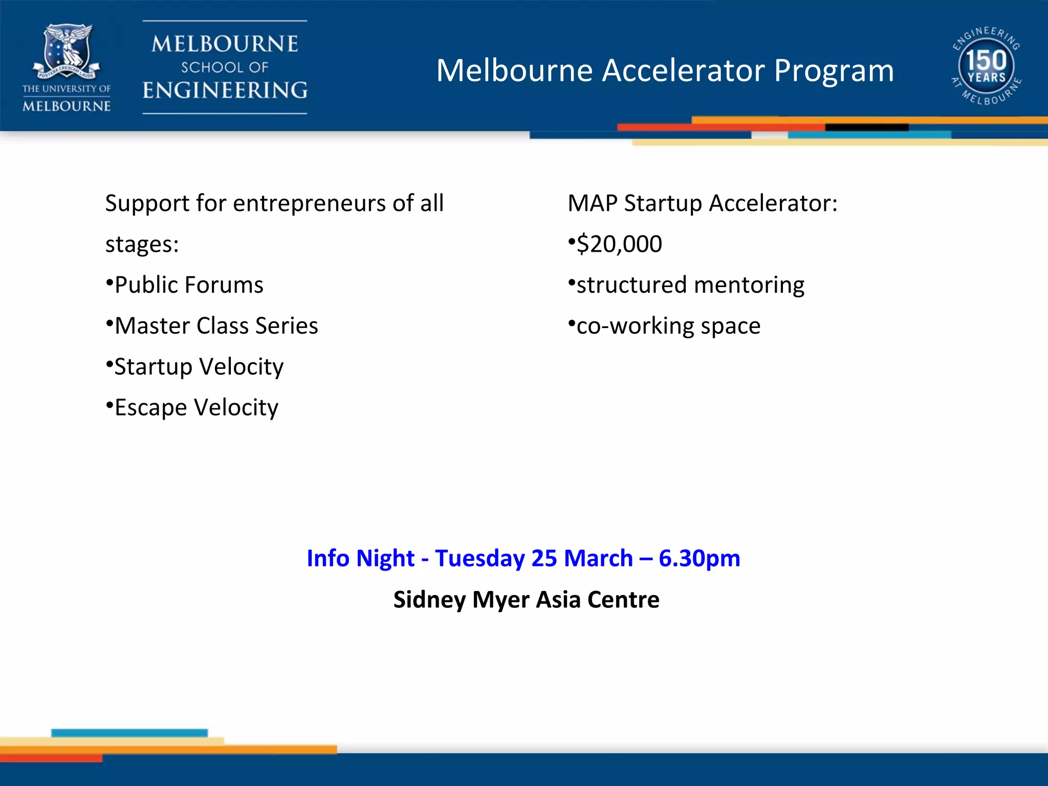 MAP Master Class - Intro to Startup Ecosystem | PPT