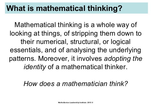 mathematical-thinking-for-entrepreneurial-success-presentation