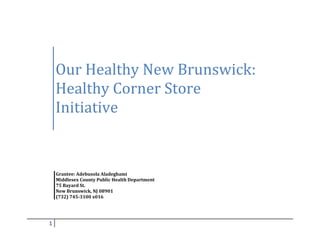 Grant Proposal | PPT