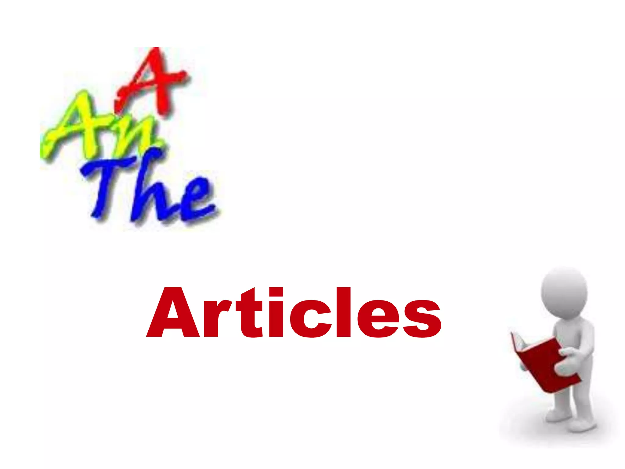 A - AN - The - Ppt on article | PPT