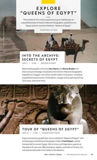 Your Front-Row Seat to Exploration Awaits this Spring at National ...