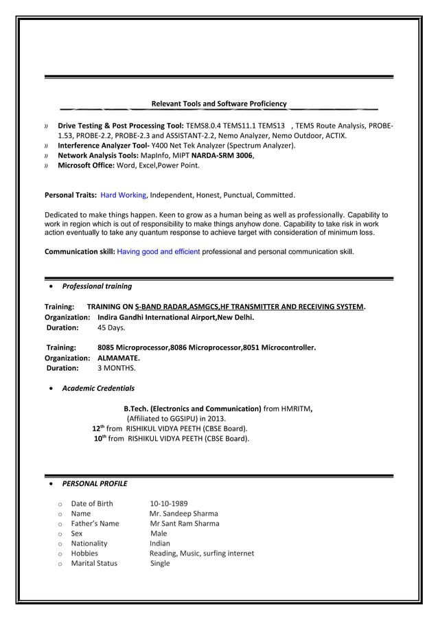 Sandeep Sharma_CV | DOC