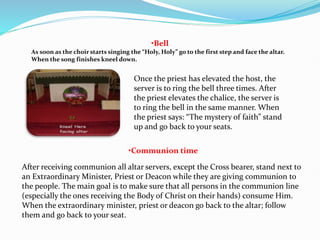 Alter Servers Training, Annunciation of the Lord Parish | PPTX ...