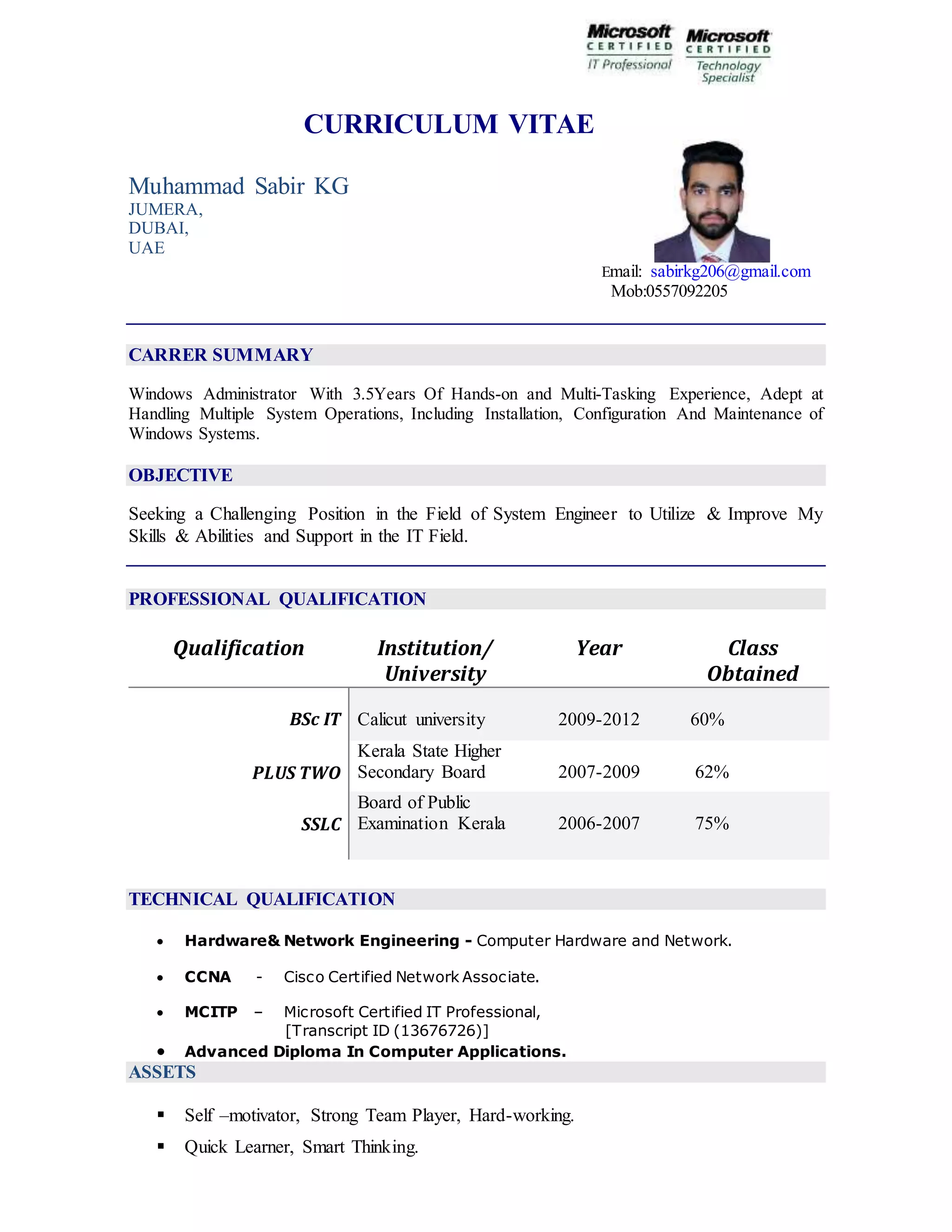 Updated Resume | DOCX | IT and Internet Support | Internet