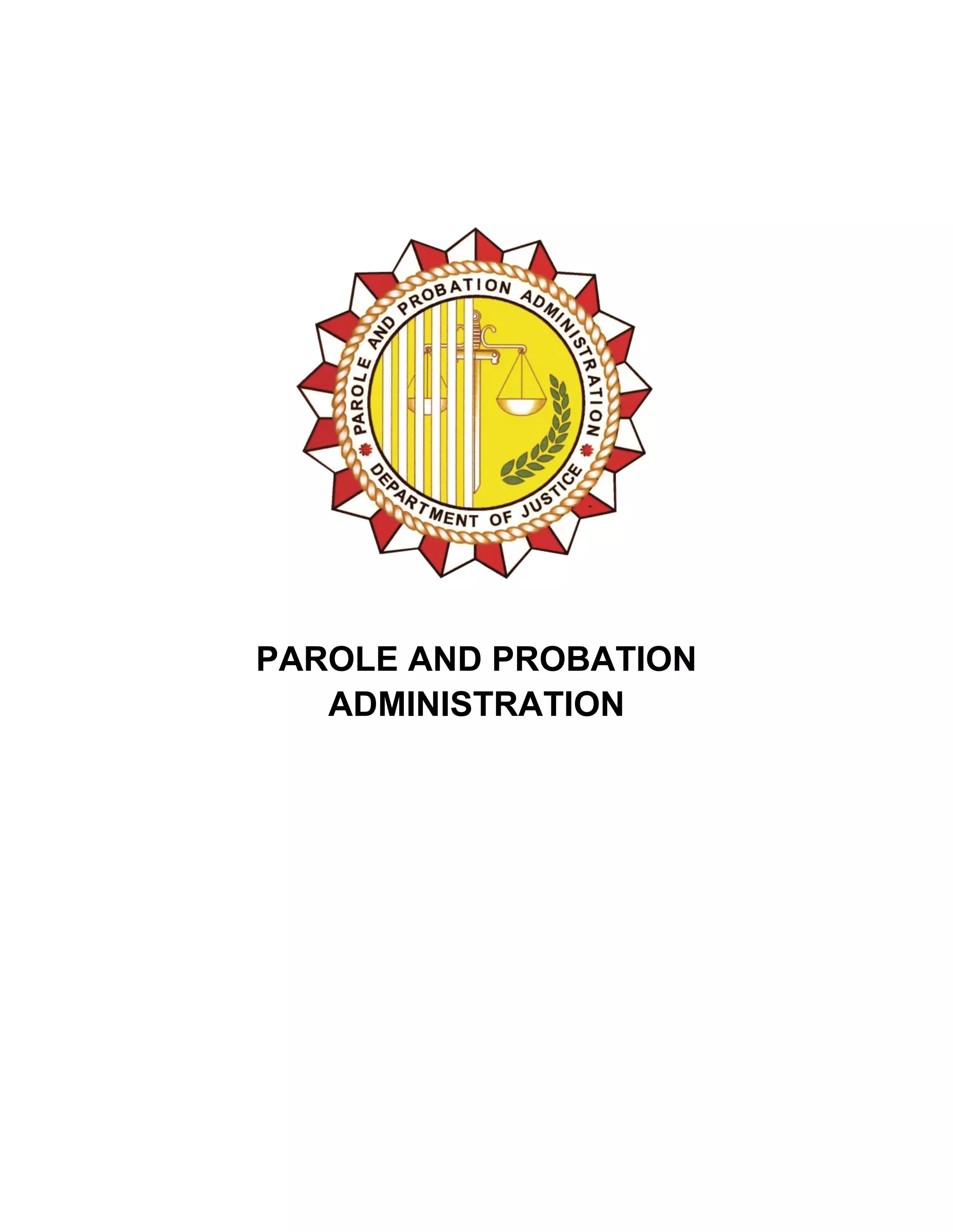 (09) parole and probation administration(word) | DOC