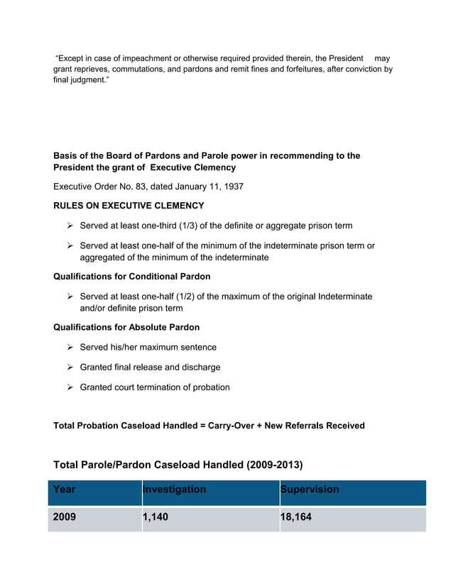 (09) parole and probation administration(word) | DOC | Crime & Harmful ...