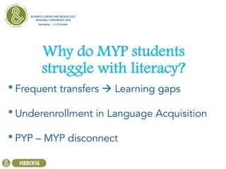 Literacy Remediation in MYP Language and Literature | PPT