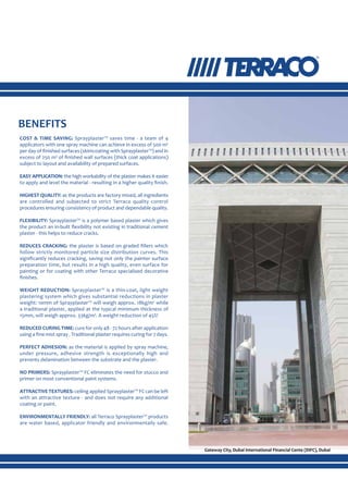 Sprayplaster Brochure | PDF