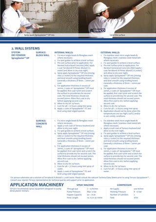 Sprayplaster Brochure | PDF